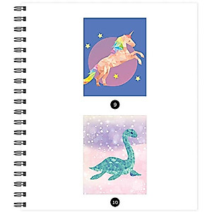 Brain Games - Sticker by Letter: Magical Creatures (Sticker Puzzles - Kids Activity Book)