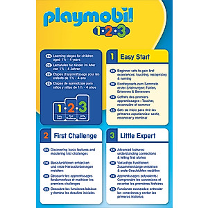 Playmobil Police Officer with Dog 70408 1.2.3 for Young Kids