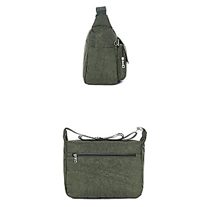 MiCoolker Women's Shoulder Bags Casual Handbag Travel Bag Messenger Cross Body Nylon Bags