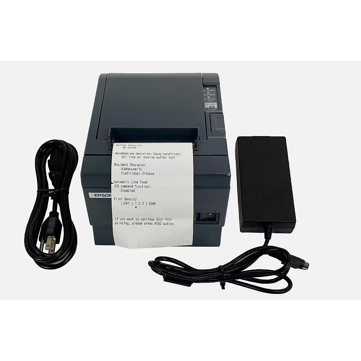 Epson TM-T88III POS Thermal Receipt Ticket Printer Parallel, Bundle with AC Adapter