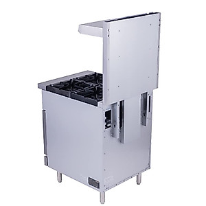 Kratos 29Y-043-LP 24" Gas Range, 4 Burners, 150,000 BTU Output, Liquid Propane Gas