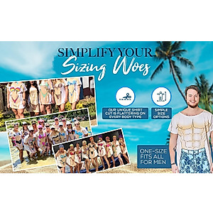 The Original Women's Bikini Shirt - Funny Bikini Print Bathing Suit Cover-up Beach Tshirt Dress for Women Men (Yellow Polka Dot, One Size)