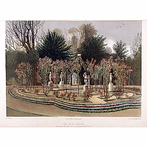 The Rose Garden. Nuneham, The Seat of G.G. Harcourt Esqre. M.P.