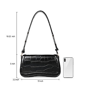 CLUCI Small Shoulder Bags,Crossbody Purses for Women Vegan Leather Handbag Clutch Hobo Purse