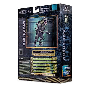Pacific Rim McFarlane Toys Knifehead (Kaiju) 4" Scale Figure Playset with Comic