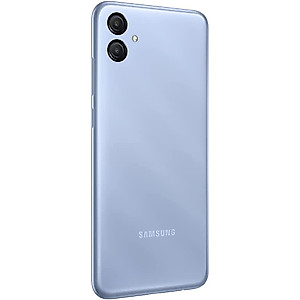 Samsung Galaxy A04e 4G LTE 32GB+3GB Latin Specs (Only Tmobile/Metro/Mint US Market) 6.5" Dual Sim 13MP Dual Camera SM-A042M/DS + (W/Fast Car Chager Bundle) (Light Blue)