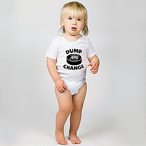 ChalkTalkSPORTS Hockey Baby & Infant One Piece | Dump and Change | Bodysuit Small