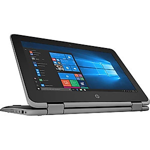 HP PROBOOK X360 11-G3 Business Convertible Intel:N4000/CDC-1.10GULV 4GB/ONBOARD 64GB/EMMC MR GBE 802.11AC+BT Webcam INTEL-UHD600/IGP 11.6HD/Touch W10P-64 3-Cell 3.2LBS Black 1YR