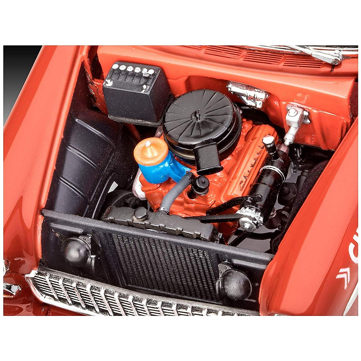 Revell GmbH Revell 07686 7686 1:24 '55 Chevy Indy Pace Car Plastic Model Kit, Multicolour, 1/25