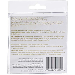 Wilton Stylish Silicone Prep Bowl Set, 3-Piece