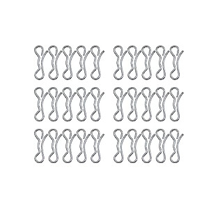 HYYLU (30 Packs) 738-04124 Shear Pins & 714-04040 Cotter Pins, Fits for MTD Craftsman Cub Cadet Troy Bilt SnowBlowers 738-05273 Snow Throwers - 30 Pcs (1/4" x 1-5/8") Snowblower Shear Pins