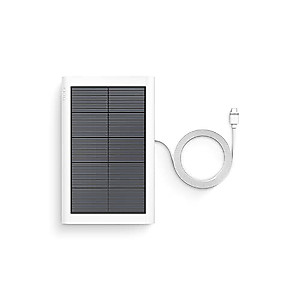 Ring Small Solar Panel, 1.9W for Spotlight Cam Plus, Spotlight Cam Pro - White
