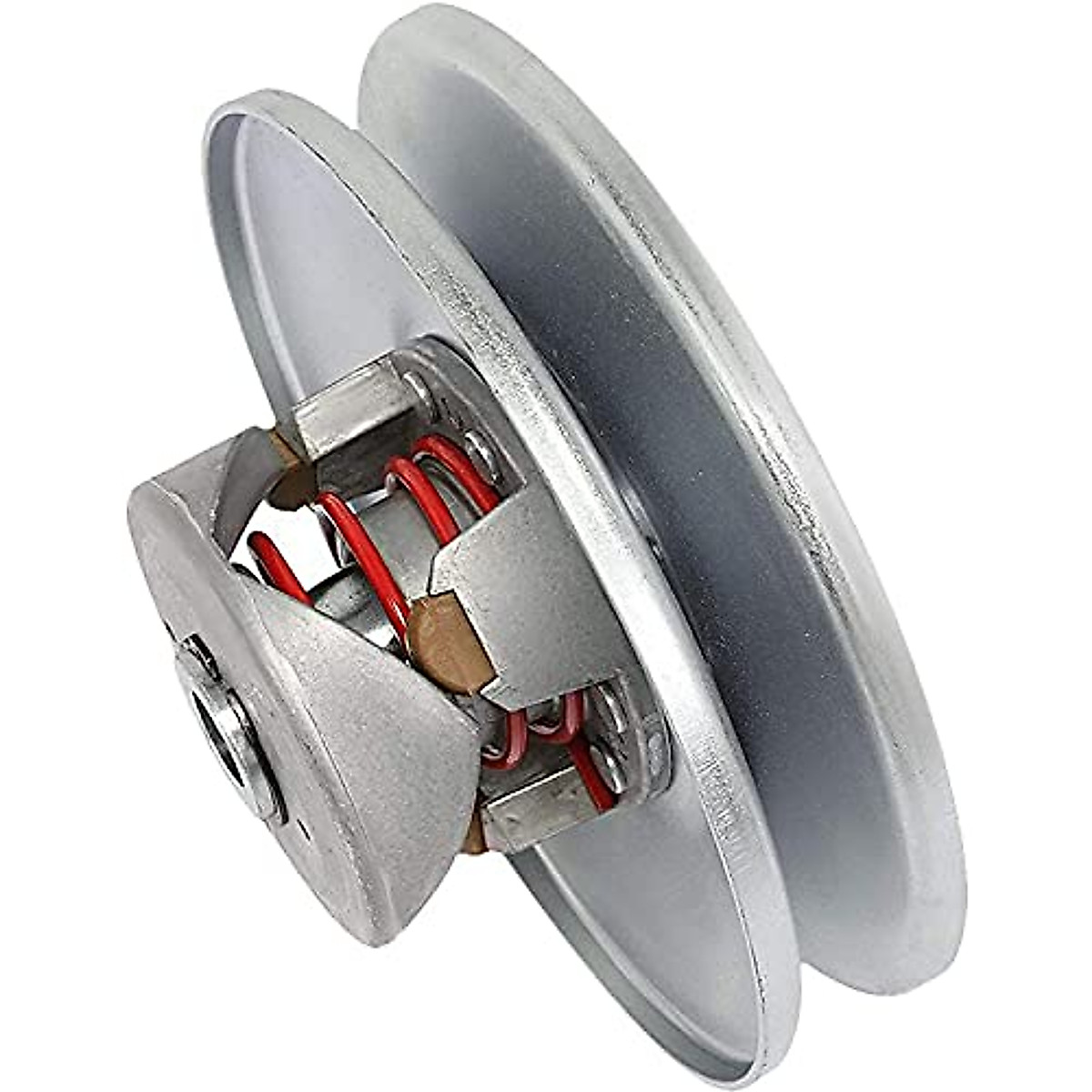 VEVOR Torque Converter 4-7HP Go Kart Clutch 1Inch Replaces Comet TAV2 Manco 10T 40 or 41 and 12T 35 Chain Drive Belt (1" 10T 40/41and 12T 35 Chain)