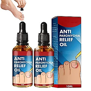 2PCS German Toenailplus Anti Paronychia Relief Oil, Anti Paronychia Relief Oil, Toe and Fingernail Repair for Damaged Discolored Thick Nails