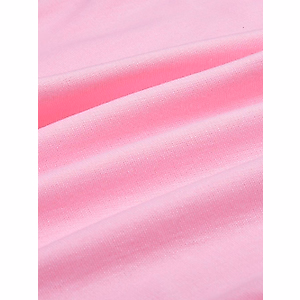 G-Amber Baby Girls Romper Pink Series Bodysuit Infant Funny Letters Jumpsuit Outfit 0-24 Months (Pink-Happy Birthday Daddy, 3-6Months)