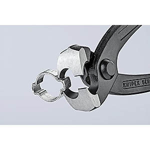 KNIPEX - 10 99 i220 Tools - Ear Clamp Pliers, Front and Side Jaws (1099i220)