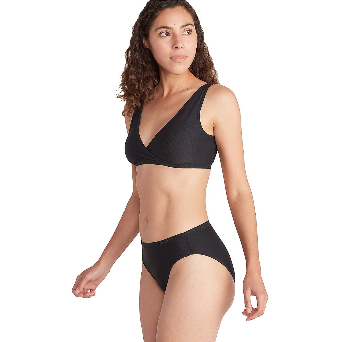 ExOfficio Women's Give-N-Go Bikini Brief, Black, Small