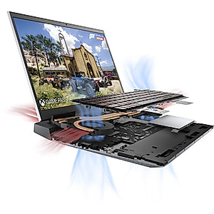 Dell G15 15.6" FHD 120Hz Gaming Laptop, AMD Ryzen7 5800H(8-core, Up to 4.4 GHz), NVIDIA GeForce RTX 3050 Ti, 32GB 3200MHz RAM, 1TB PCIe SSD, Backlit Keyboard, HDMI, WiFi 6, Win 11, Grey