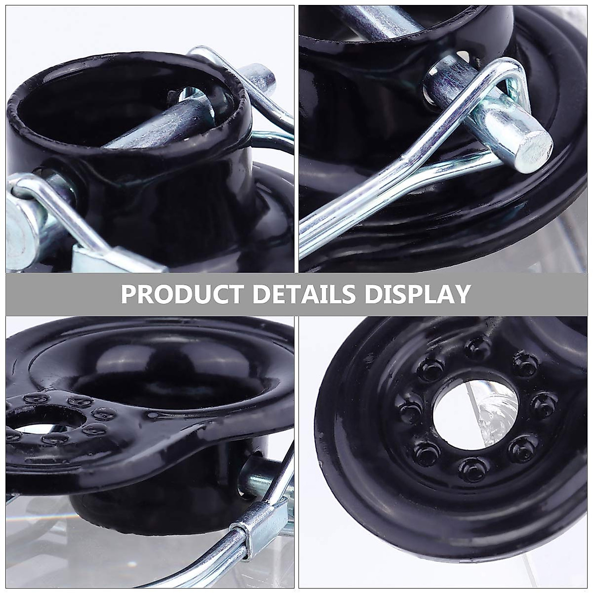 BESPORTBLE 1 Set Bike Trailer Hitch Connector Bike Hook up Stroller Coupler Trailer Bike Trailer Hitch Adapter Tractor Appendix Bike Kids Trailer Stainless Steel pet Accessories Adapter