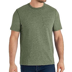Member's Mark Men's 2-Pack Soft Wash Crewneck T-Shirt (XL, Blue/Green Solid)