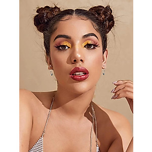 Minimalist Safety Pin Cartilage Sterling Silver Big Hoop Earrings for Women Girls Elegant Dangle Drop 37mm