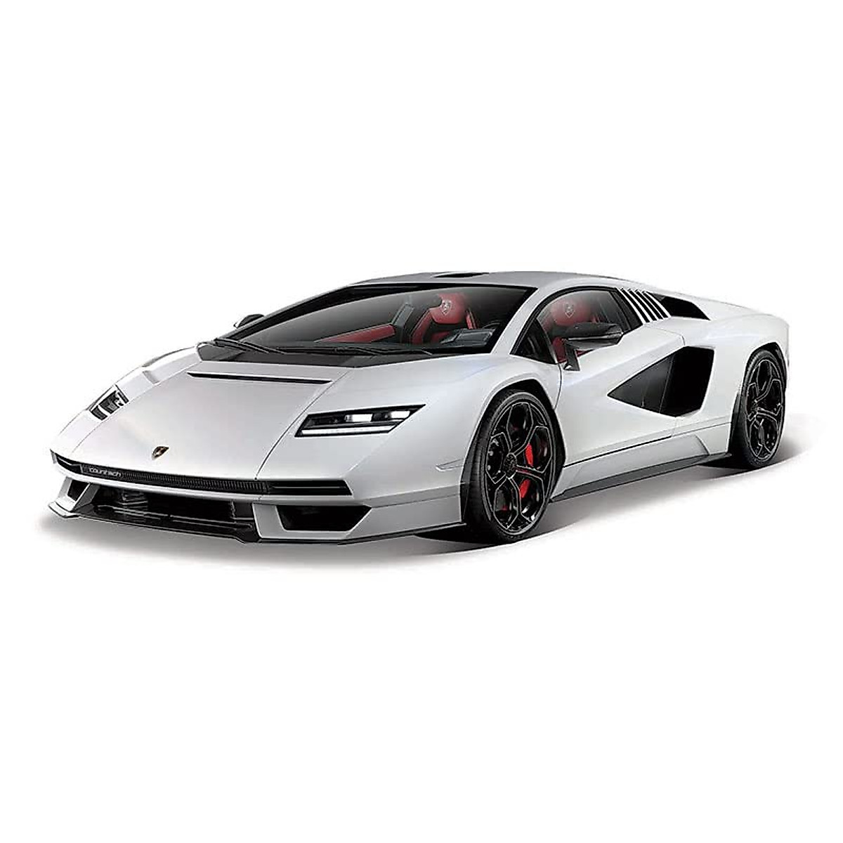 Maisto 1:18 Scale Dei-cast Lamborghini Countach LPI 800-4 White Color Special Edition