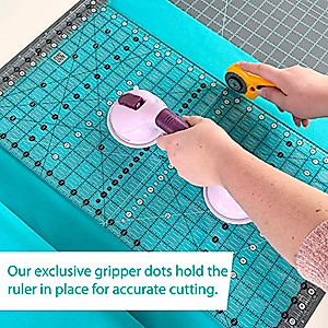 Creative Grids The Big Easy 12-1/2in x 24-1/2in Rectangle Ruler - CGR1224