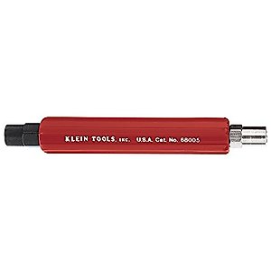 Klein Tools 68005 Wrench, High Impact Can Wrench with 7/16-Inch and 3/8-Inch Hex Sockets for Telecom
