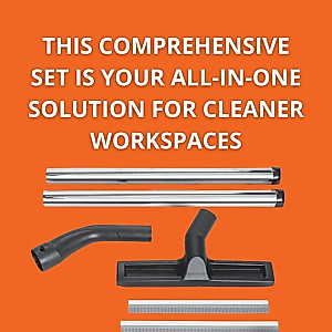 Fein Dust Extractor Accessory Set for Power Turbo Vacuums, Built for Efficiency - 31345071020