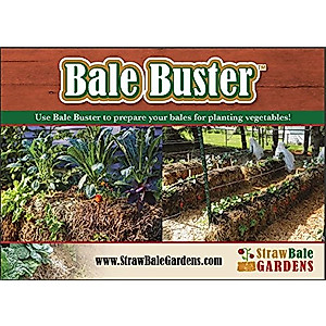 BaleBuster Straw Bale Gardening Twenty Bale Preparation kit Traditional Refined NPK Formulation 24 lbs (not Organic)