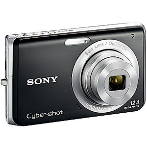 Sony Cybershot DSC-W190 12.1MP Digital Camera with 3x Super Steady Shot Stabilized Zoom and 2.7 inch LCD (Black)