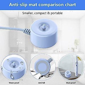 Lnauy Replacement Charger Base Compatible with Colgate hum Smart Electric Toothbrush Kit, Travel Charging Base for hum Sonic Toothbrush Power Adapter Cord