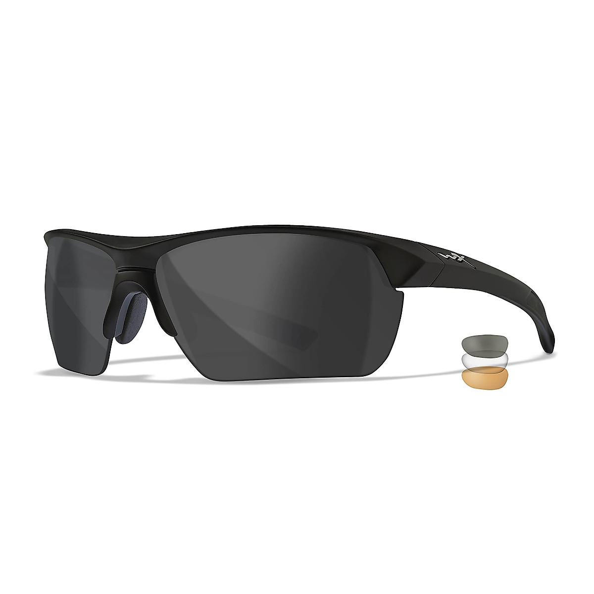 WILEY X GUARD Sunglasses, Grey, Small/X-Large