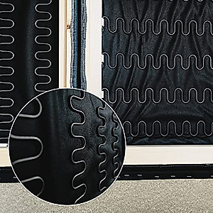 Wokape 31Pcs Couch Spring Repair Set, 27 Inch No Sag Springs, S-Clips, Hooks, Dual Hook Tension Springs, Nails and Dust Cover, Sofa Upholstery Spring Replacement Kit for Repair Couch Recliner Chair