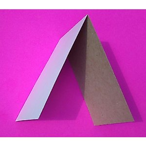 700 Cardboard Sleeves Folded Flat Vending 3" x 4.5" Sports Card Folders Mail Shipping Stiffeners Insert
