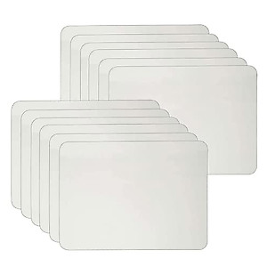 Charles Leonard Dry Erase Lapboard, 9 x 12 Inches, Masonite, One Sided, Plain White, 12 Each (35100)