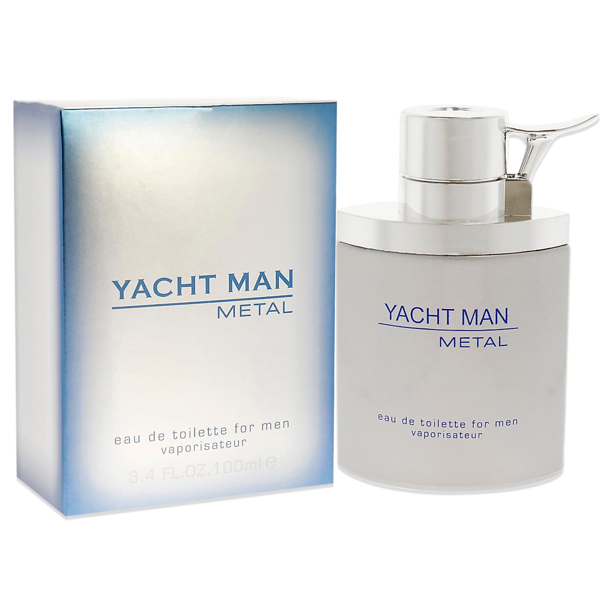 Myrurgia Yacht Man Metal toilette Spray for Men, 3.40-Ounce
