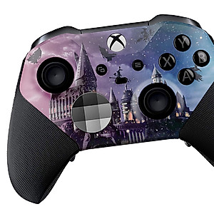 Harry Pottr X-box Elite Controller Series 2 Limited Edition by DreamController Custom Elite Series 2 Controller for X-box One/Series X/S Made with Advanced Hydro-Dip Paint Technology (Not Just a Skin)