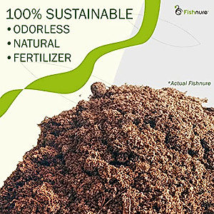 Fishnure 4 pounds Natural Living Compost Starter, Enhancer and Accelerator - 1 Bag for 1000lb (1m3) of Compost with Proprietary Blend for Effective, Odor Free and Natural Compost