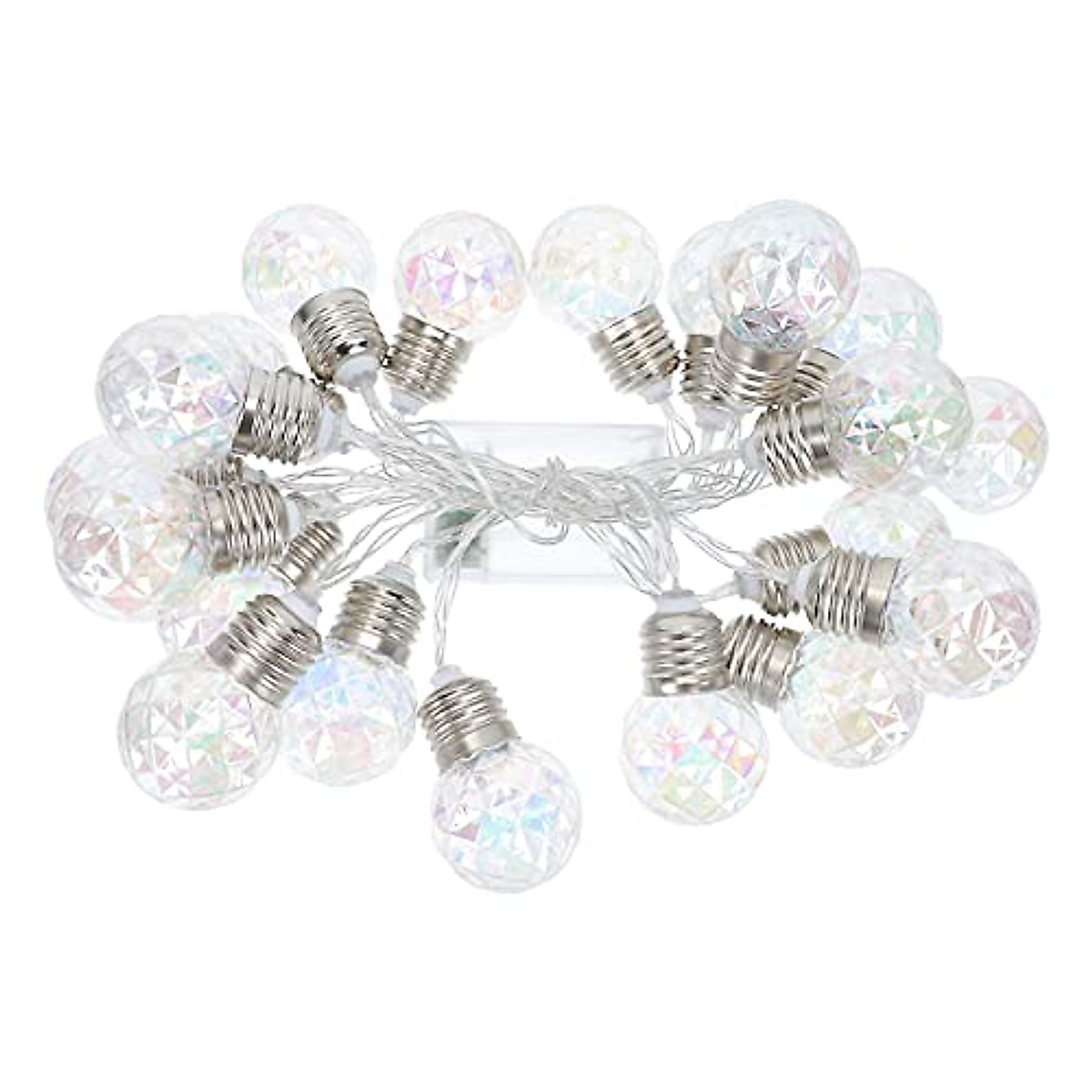 ibasenice 1Set LED Globe String Light Porch Led String Lights LED Outdoor Light String for Holiday Party Home Patio Garden Backyard Decoration