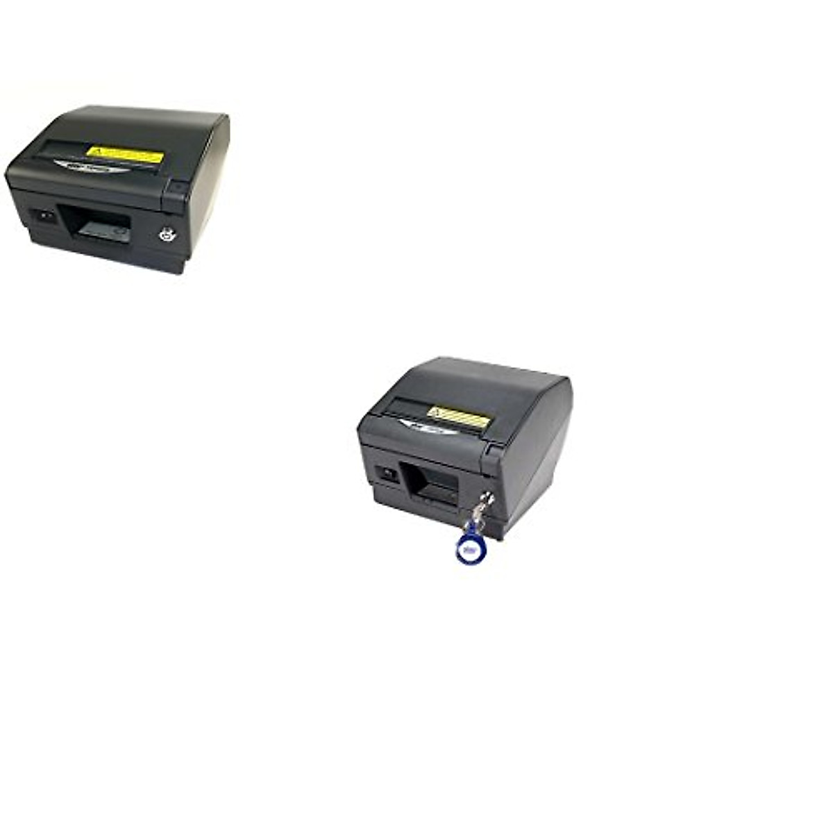 Star Micronics TSP800 Series Thermal printer, Auto-cutter/Tear Bar, USB, Gray, Paper Lock, External Power Supply Included
