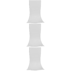 Cabilock 3 pcs Water Tray Black Serving Tray Laundry drip Catcher Wall Foam Hand soap Shower containers drip soap drip Catcher Drinking Pearlescent White Plastic Dispensing Tray