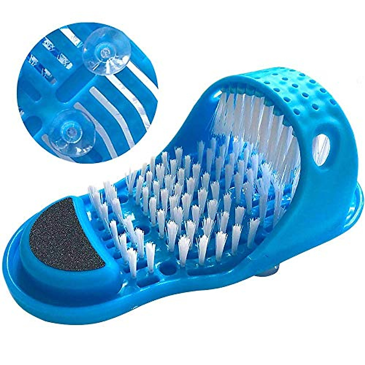 Little World Simple Feet Cleaner, Feet Cleaning Brush, Foot Scrubber for Washer Shower Spa Massager Slippers, Easter Gift