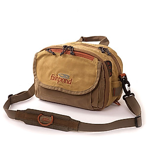 fishpond Blue River Chest/Lumbar Pack - Khaki/Sage Green