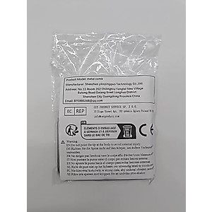 AhfuLife Stainless Steel Hair & Beard Comb, Multifunctional Folding EDC Pocket Comb with Bottle Opener, Anti-Static Hair & Beard Care Comb, Presented in Gift Box