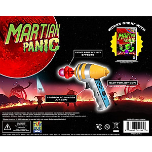 Martian Panic Alien Blaster works with Martian Panic Nintendo Switch