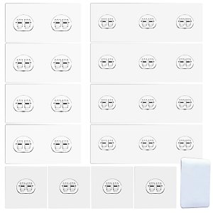 13 Pack Shower Caddy Adhesive Replacement, Shower Shelf Adhesive Replacement, Adhesive Shower Hooks, Strong Adhesive Wall Hooks Waterproof Adhesive Hooks for Shower Caddy, No Drilling