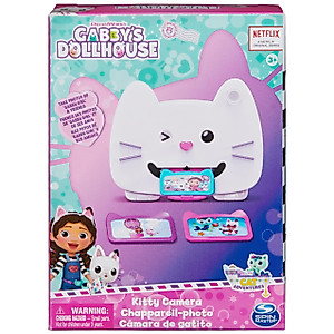 Gabby's Dollhouse, Kitty Camera, Pretend Play Preschool Kids Toys for Girls and Boys Ages 3 and up