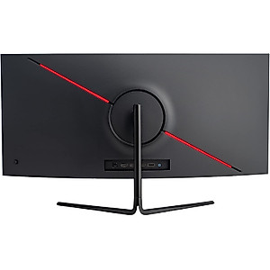 Deco Gear DGVM29PB 29-Inch 2560x1080 100Hz VA Curved Gaming Monitor, 4ms Response Time, 3000:1 Contrast Ratio, sRGB, NTSC 85, DCI-P3, and Adobe RGB Color Accurate