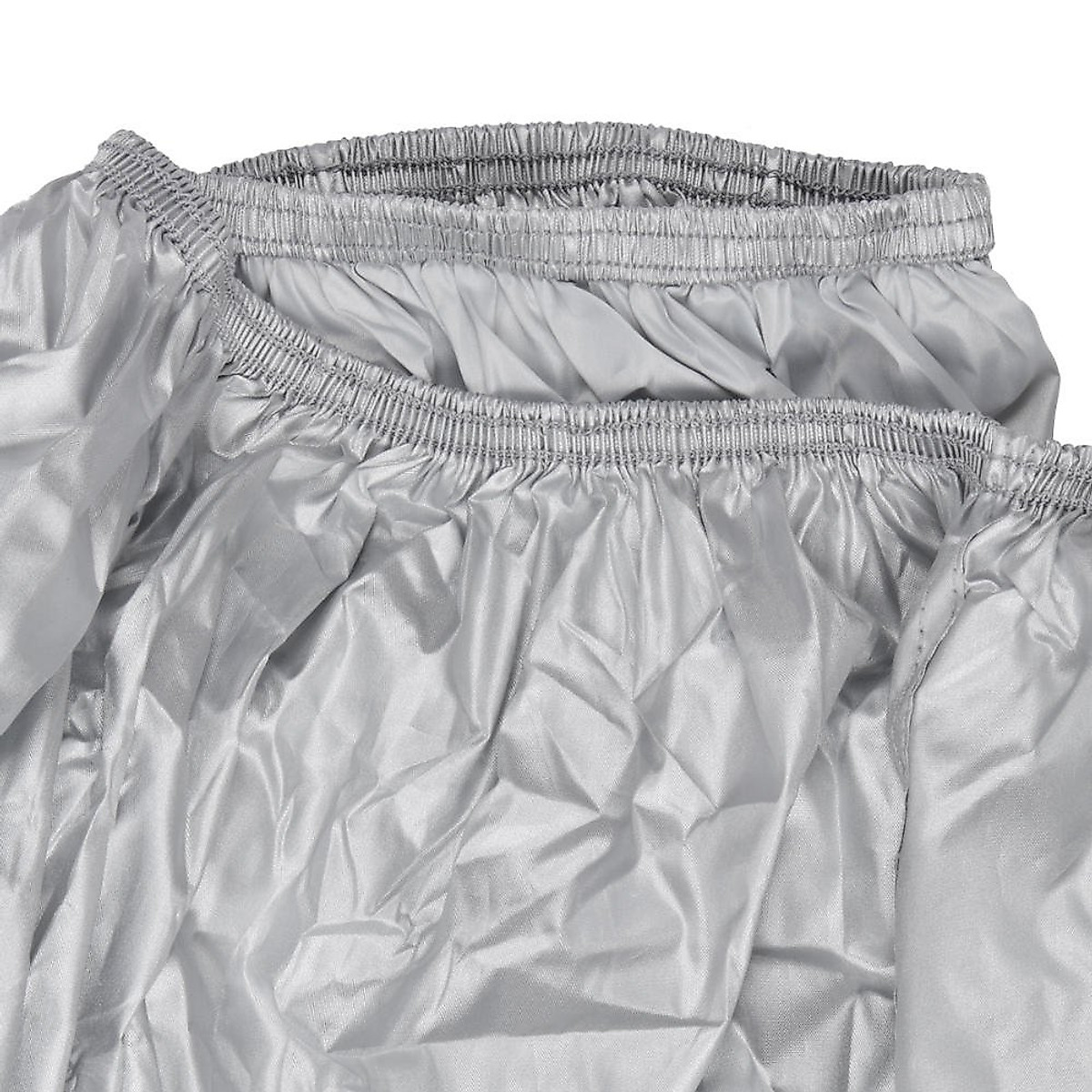 Motor Trend All Season WeatherWear 1-Poly Layer Snow proof, Water Resistant Car Cover Size XL1 - Fits up to 210" - CC-544+LOCK , Silver